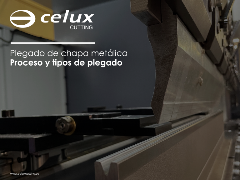 Proceso y tipos de plegado de chapa - Celux Cutting